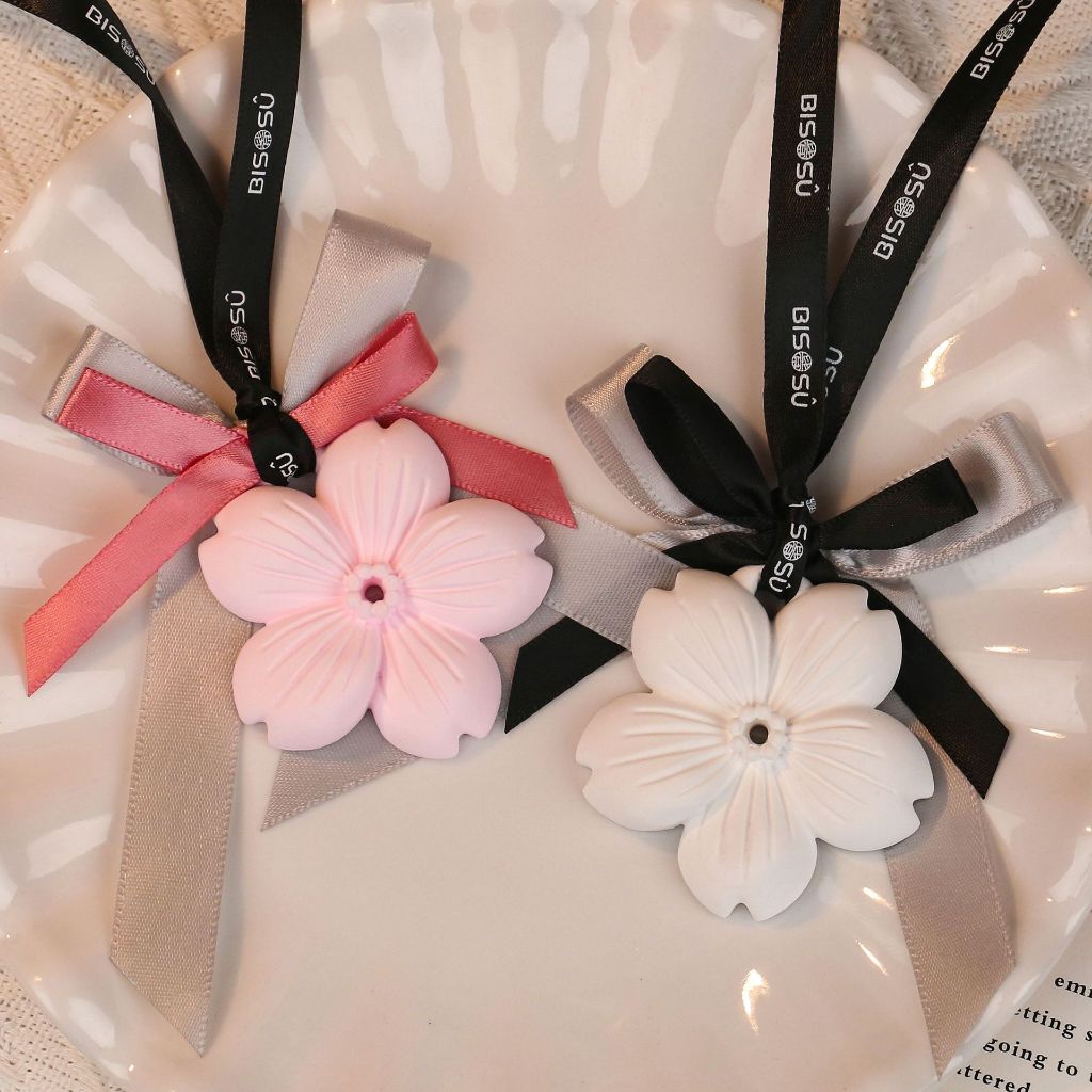 Sakura Hanging Aroma Stone Plaster Car Aromatherapy Scented Stone DIY ...