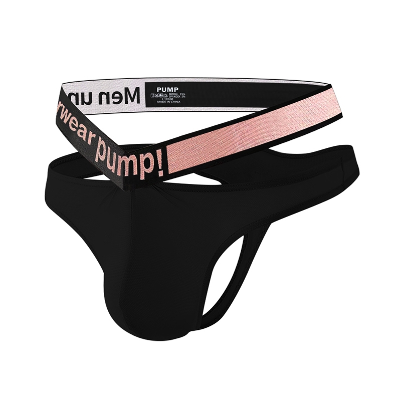 Ins Style Double Belt Men Underwear Jockstrap Back Hollow T-Back Mens ...