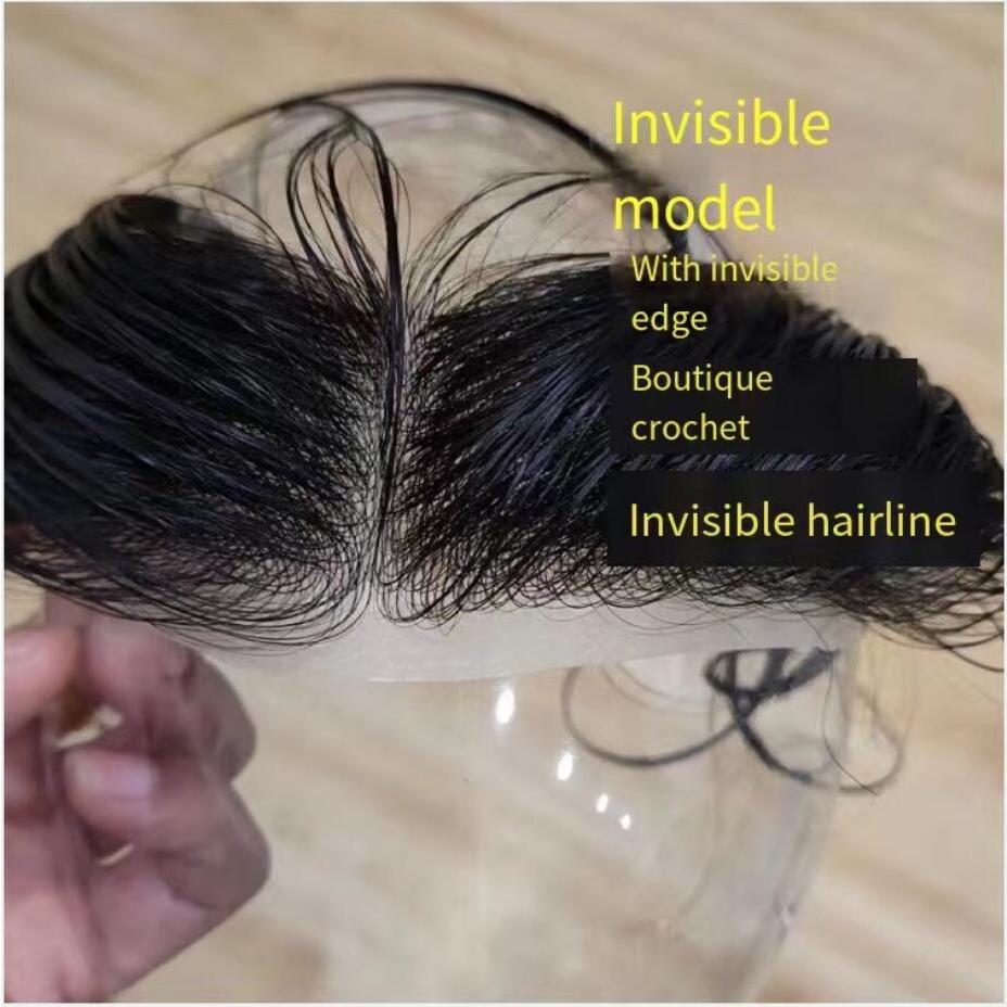 Forehead hairline wig patch with natural fetal hair Traceless Ultra ...