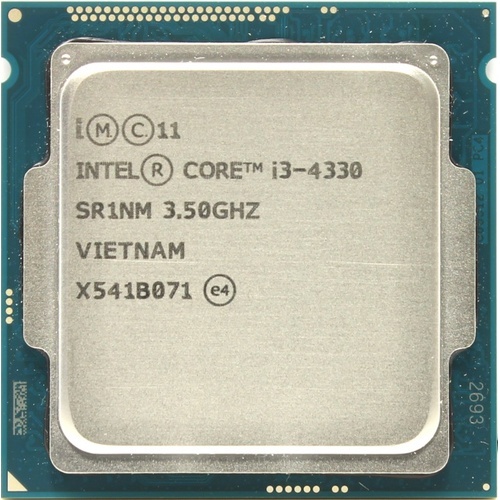 Intel Cpu I3-4330 3.5GHZ 2 Core/4 Thread 54W Socket 1150 / Socket H3 ...
