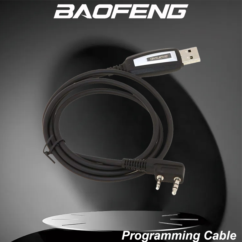 Baofeng USB Programming Cable Walkie Talkie Coding Cord K Port Program ...