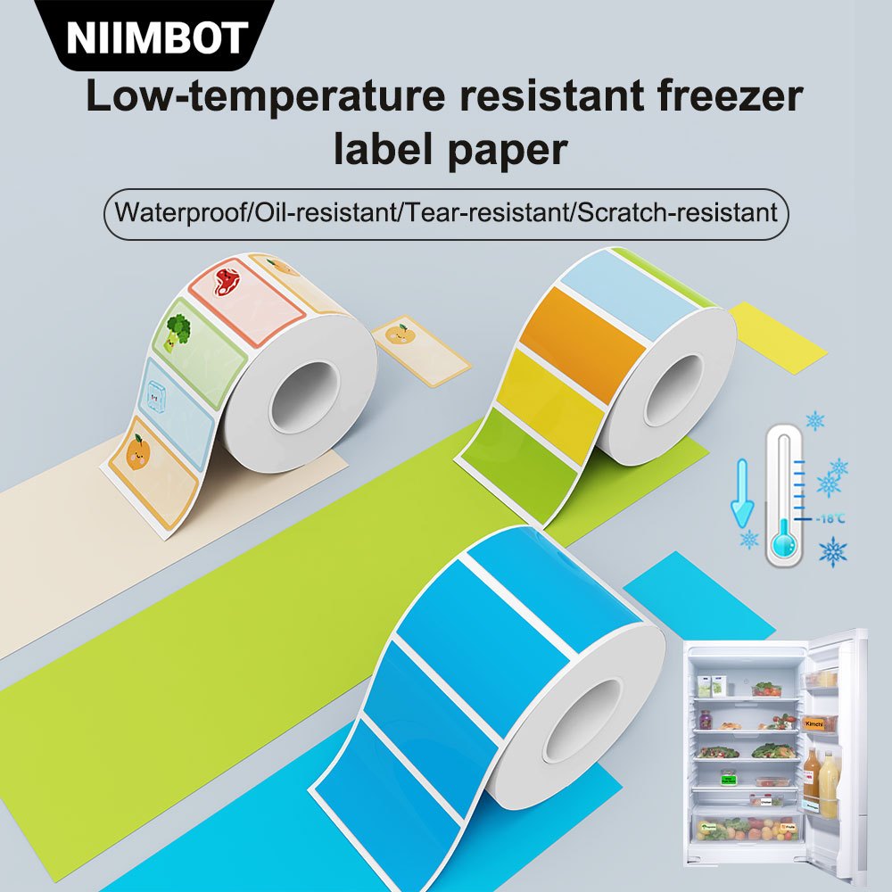 NIIMBOT B21/B1/B3S Kitchen Label Stickers Household Food Classification ...