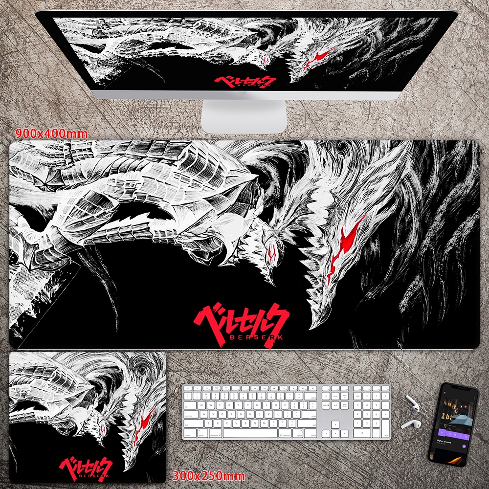 Berserk Monster Mouse pad Extended Large gaming mousepad Deskmat ...