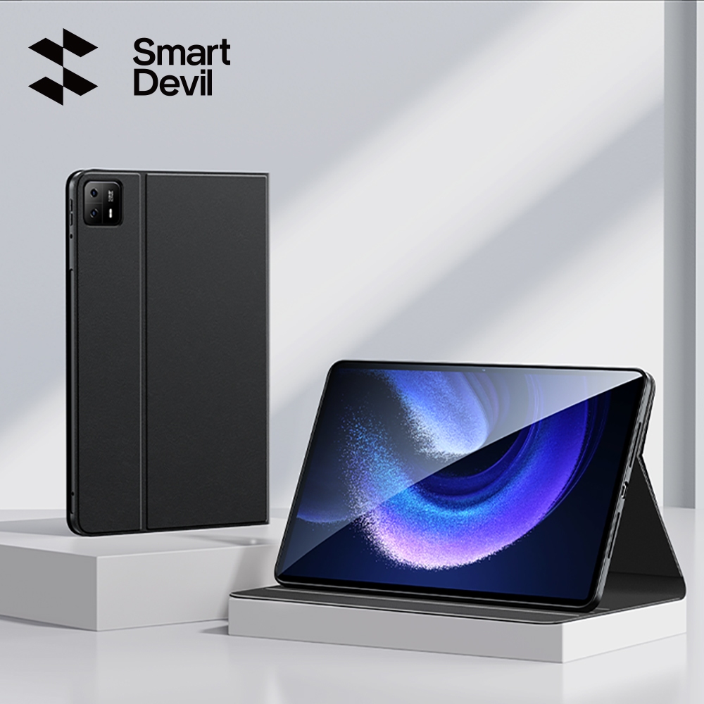 SmartDevil Simple Book Case For Xiaomi Pad 6pro/5pro/Redmi Pad Magnetic Attachment with Pen Slot ...