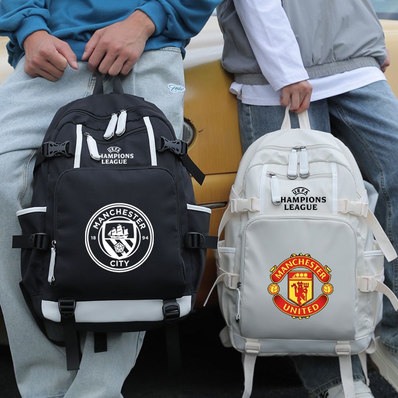 Champions League backpack, Barcelona Real Madrid backpack, Chelsea ...