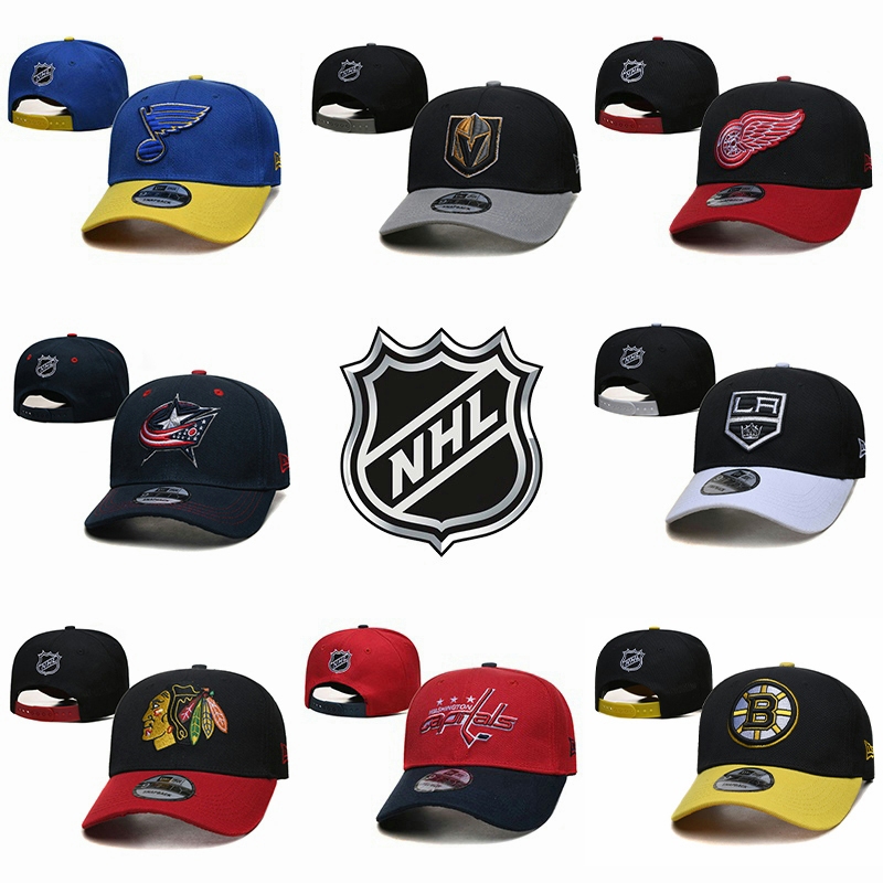 Sharks Bruins Red Wings Wild Teams High Quality baseball Caps Hip Hop ...