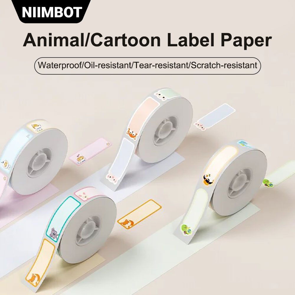 NIIMBOT D11 D110 D101Refill Thermal Label Sticker Paper Roll for ...