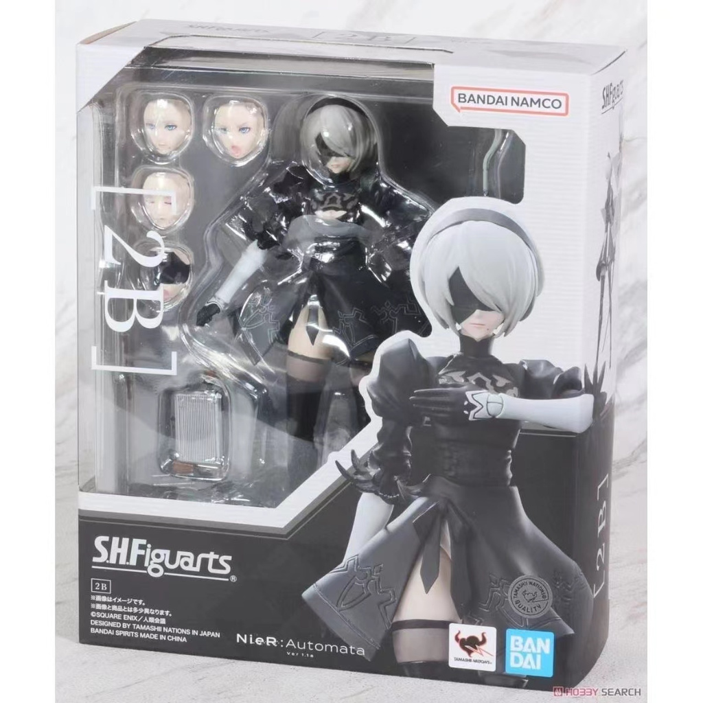 [Ready Stock] Brand New BANDAI/BANDAI Genuine SHF NieR: Automata 2B Movable Gift for Boyfriend ...