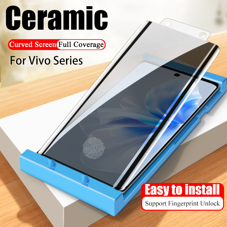 Curved Screen Full Cover Ceramic Film For Vivo V27 S17 S17E S17 S16E ...