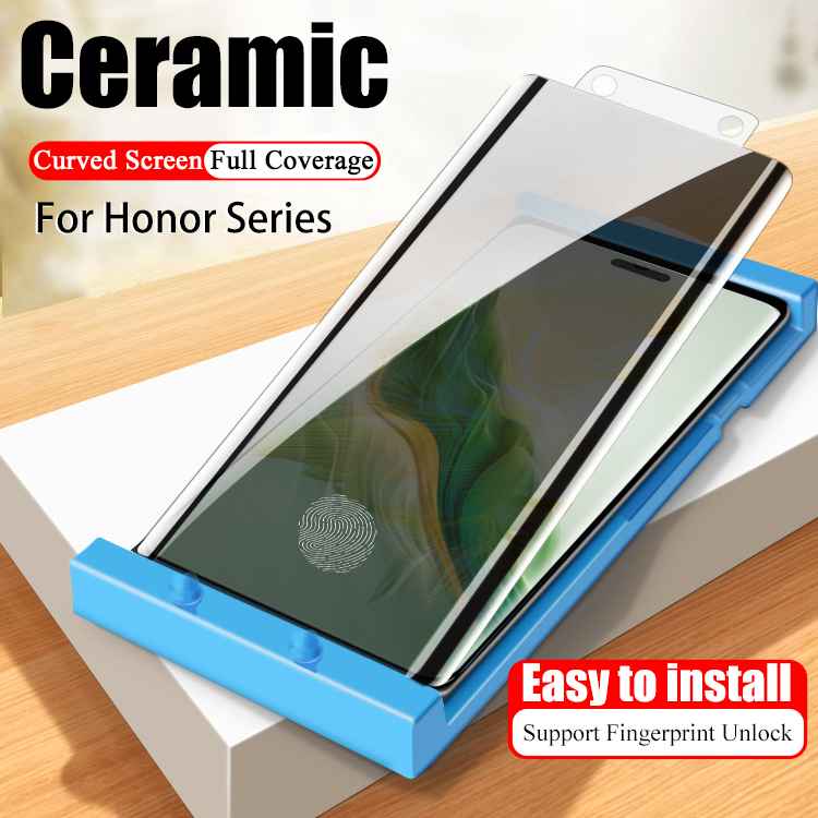 Curved Screen Full Cover Ceramic Film For Honor X9c X9b X9a 200 100 90 ...
