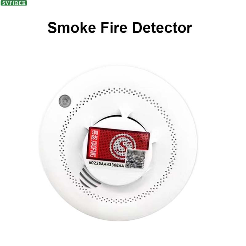Wireless Smoke Fire Alarm Independent Photo electric Smoke Detector ...