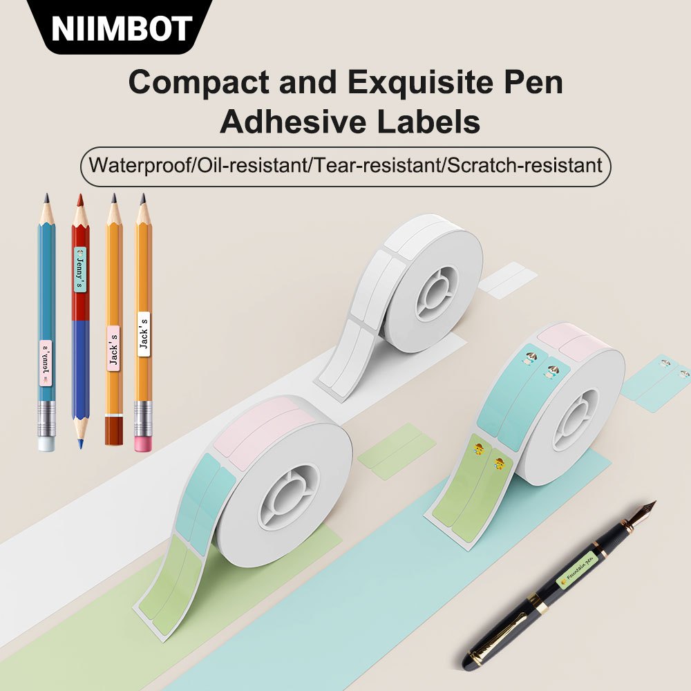 NIMBOT D11/D110/D101 New Pen Lable Stickers,Used for Pencil ...