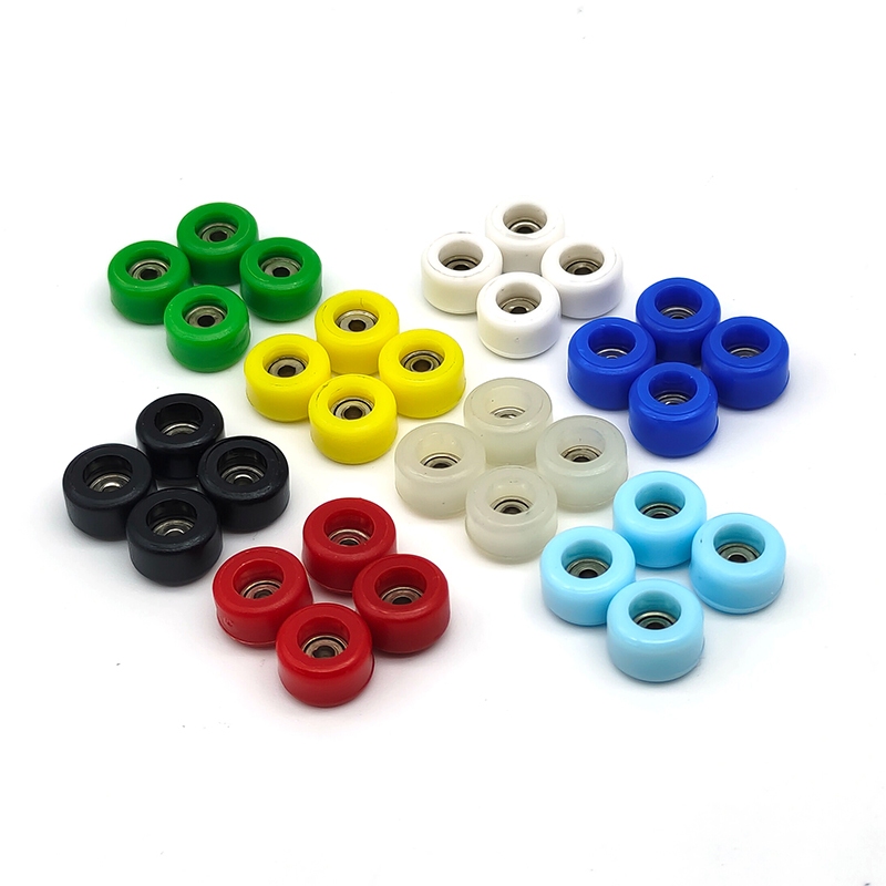 Finger Skateboard Wheels Multicolor Bearing Wheels Professional ...