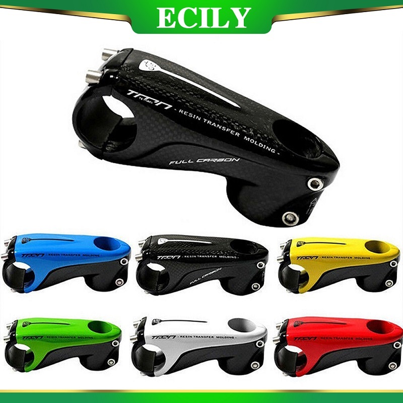 ECILY MTB Bike Handlebar Stems Mountain Road Bicycle Stem Carbon Fiber ...