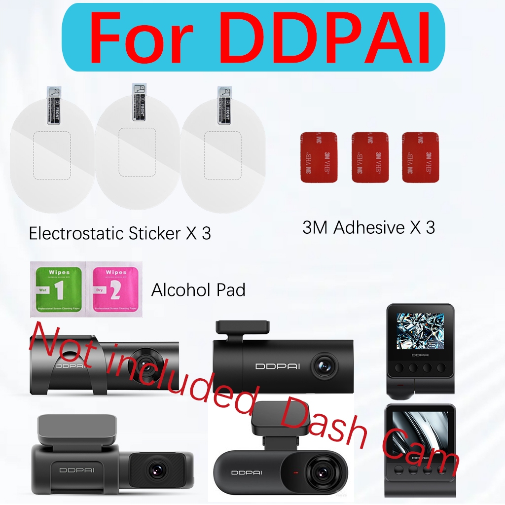 For DDPAI mini3 mini5 mola n3 Z40 Z50 N1 dual N5 3M Electrostatic ...