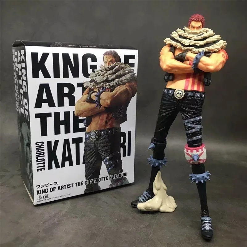 Anime One Piece Figure Charlotte Katakuri King of Artist Action Figure ...