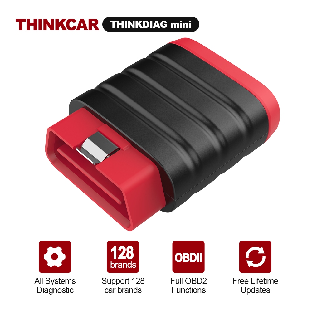 New THINKCAR THINKDIAG Mini Auto Diagnostic Tool All Cars Full System ...