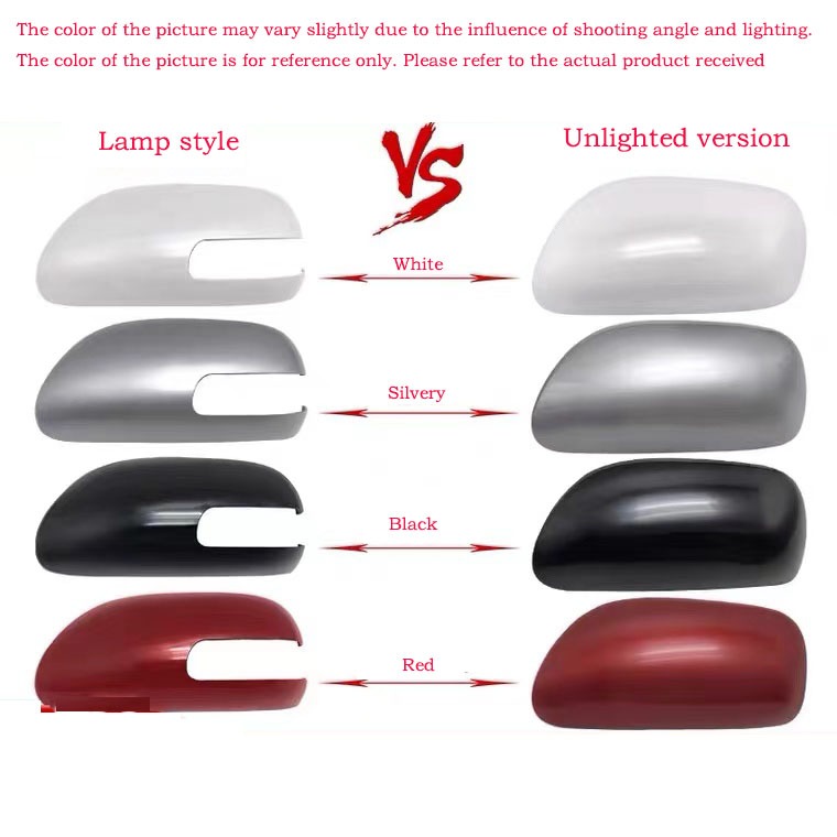 Rearview mirror covers for Toyota Vios Gen2 Batman 2008, 2009, 2010 ...