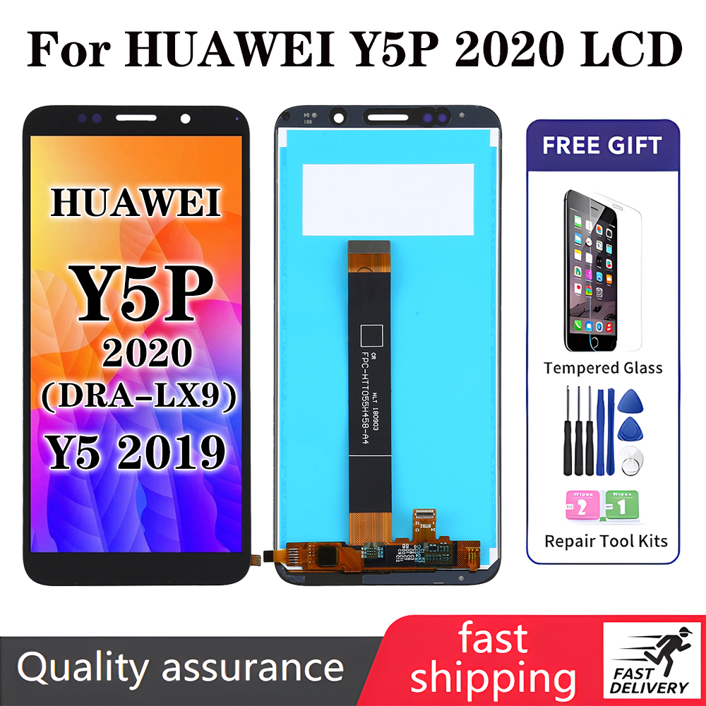 For Huawei Y5P 2020 DRA-LX9 Y5 2019 LCD Touch Screen Display Assembly Replacement | Shopee ...