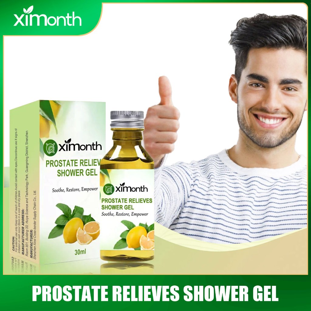 Ximonth Prostate Relieves Shower Gel For Men'S Care Soothing Prostate ...