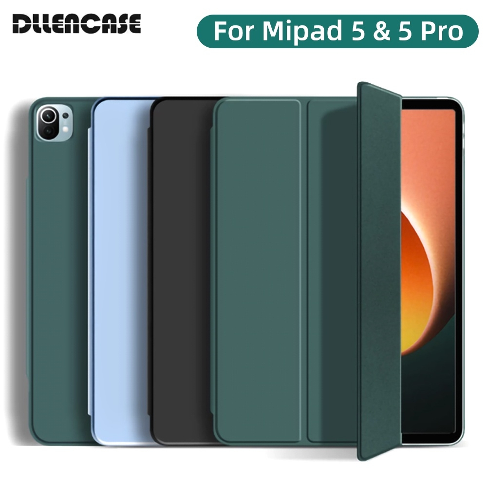 Dllencase Xiaomi Mi Pad 6 5 Case Folding Stand Soft TPU Back for Xiaomi ...