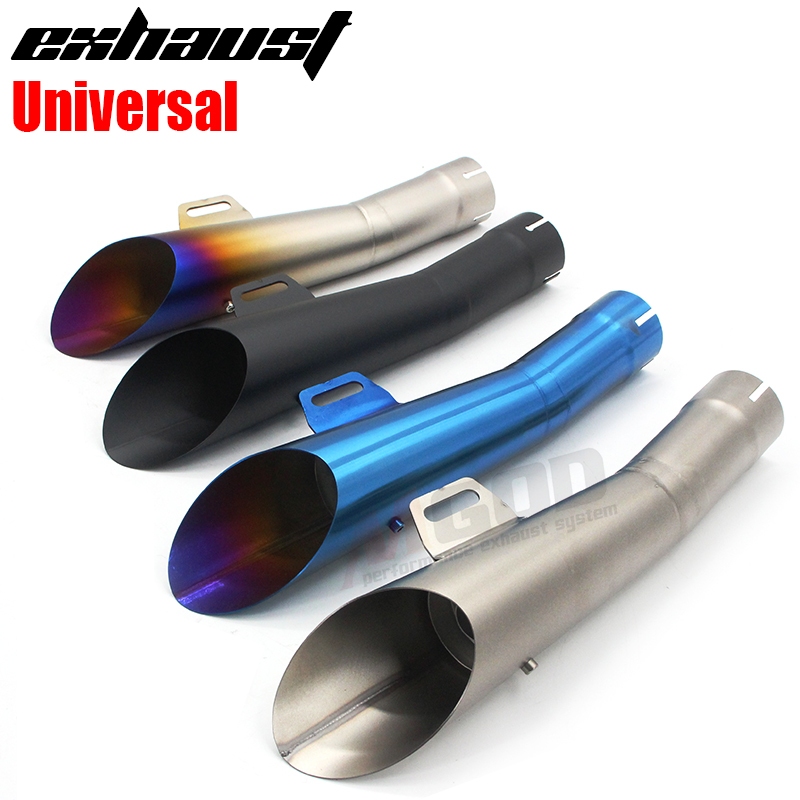 51mm Akrapovic GP Universal Motorcycle Exhaust Pipe Motocross Muffler ...