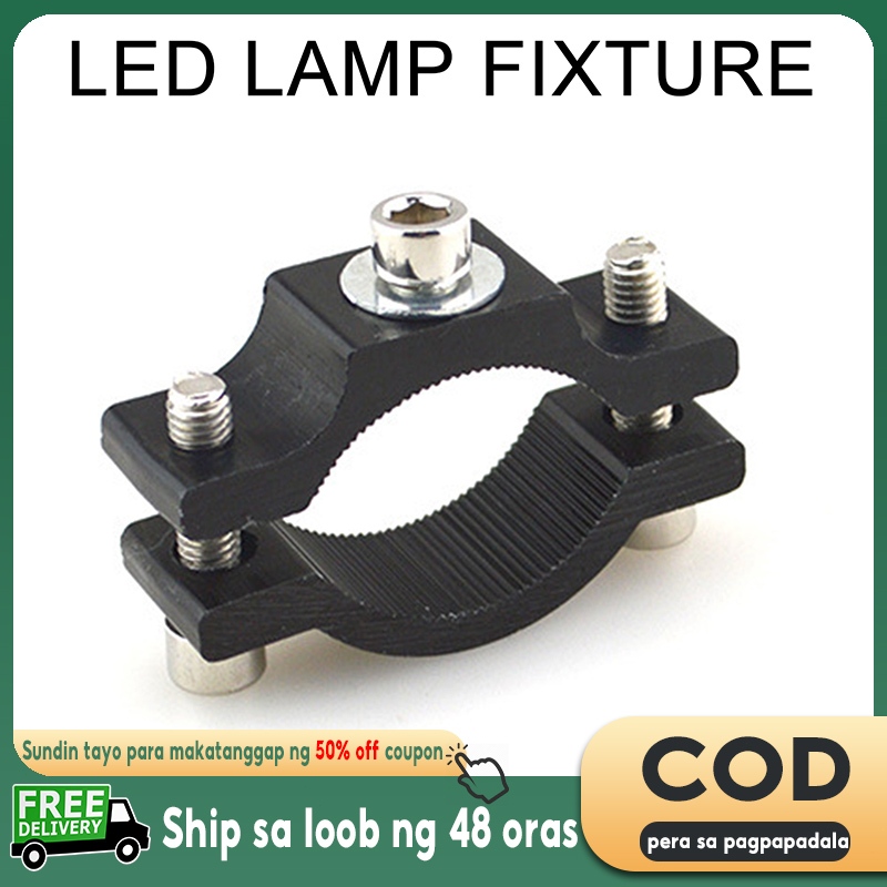Handlebar M6 Screw Cycling Clip Clamp Bike Flashlight Torch Mount Led ...