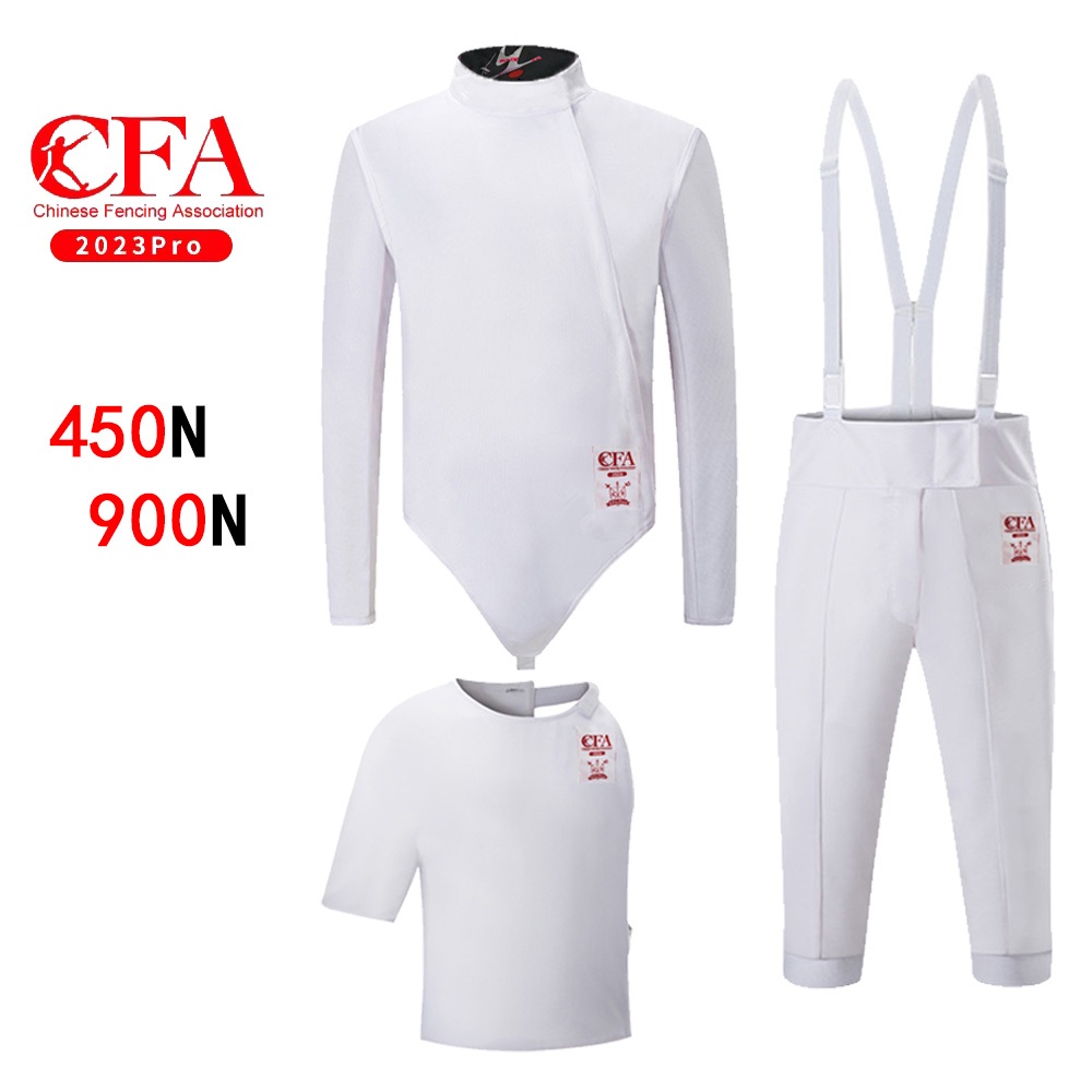 Fencing equipments, fencing jackets, pants, underplastron,CFA 450NW ...