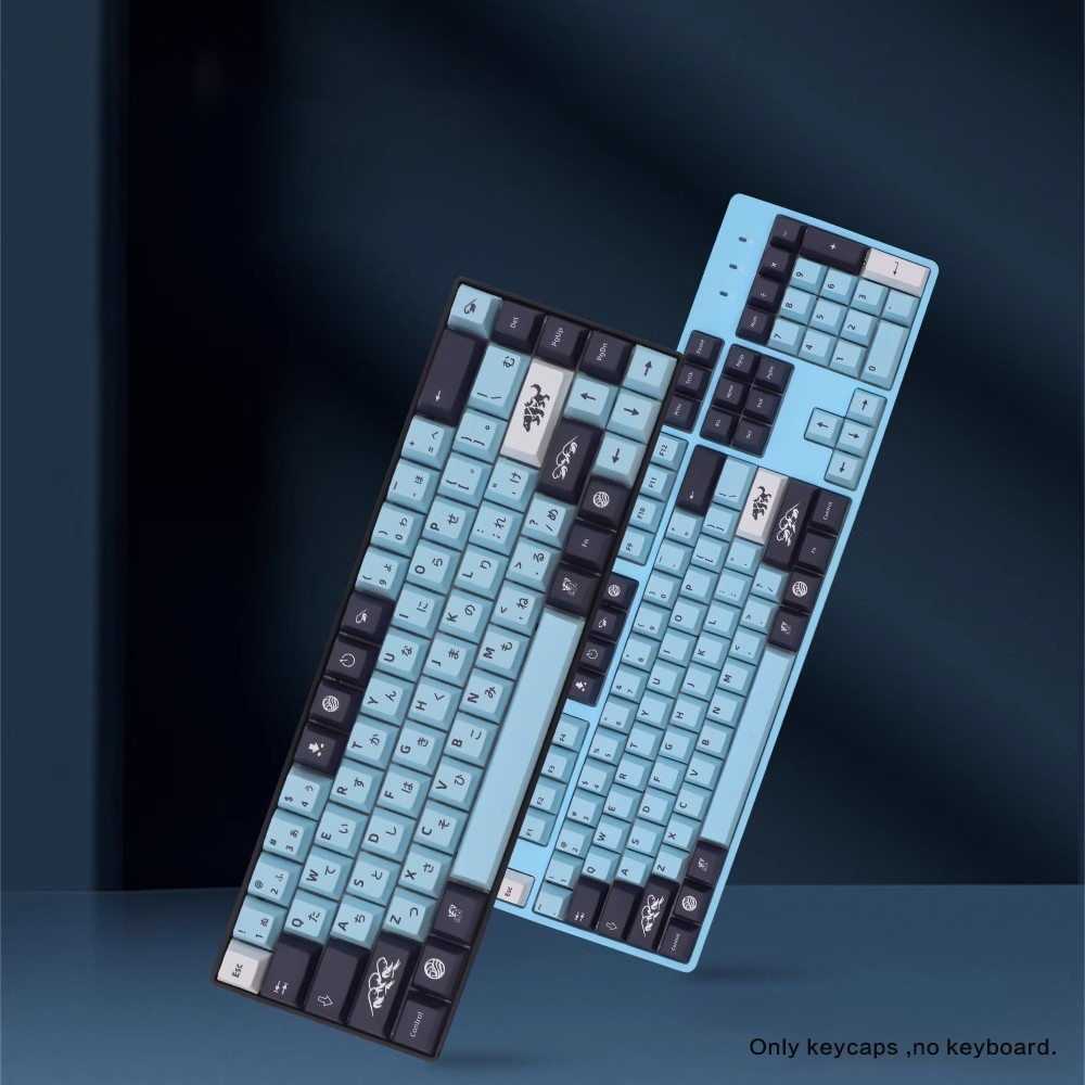 GMK Mizu keycaps cherry profile Dye-Sublimation PBT keycap 139keys ...