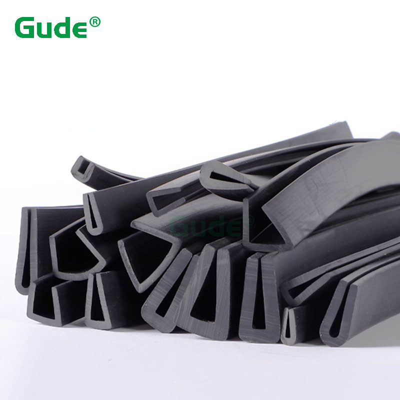 1Meters Black Rubber Edge Strip U Section Anti Oil Seal Edge Shield ...