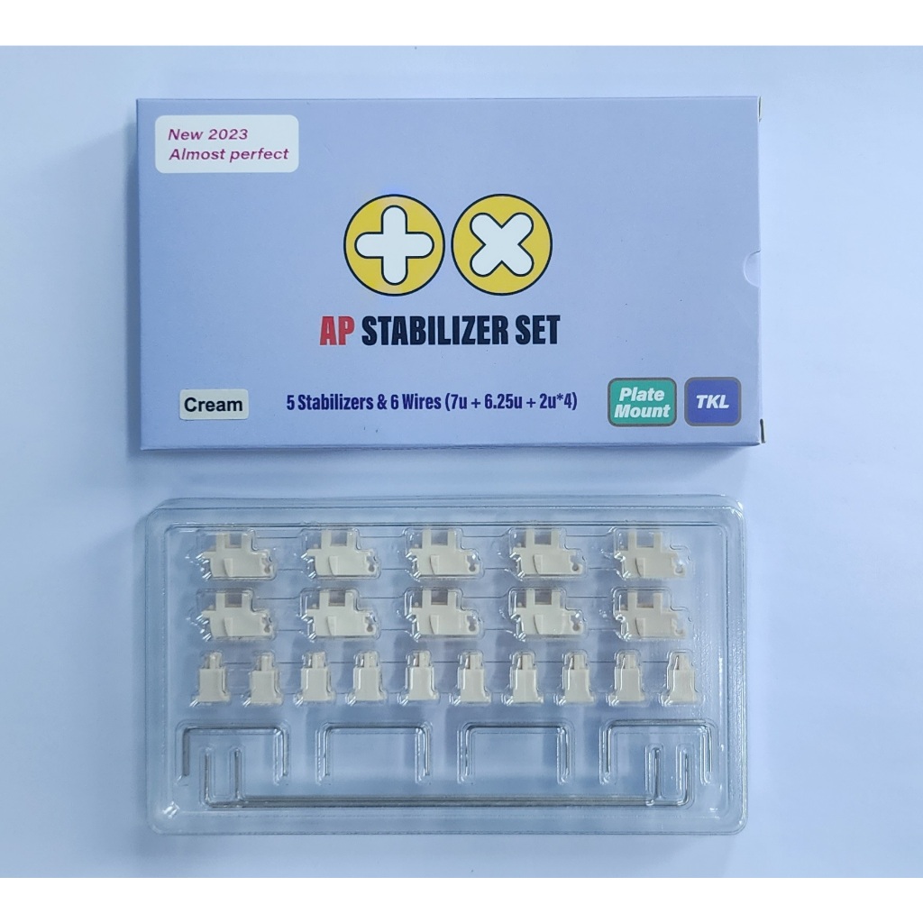 TX Stabilizers AP Plate Mounted Stabilizers For TKL Layout 7U 6.25U ...