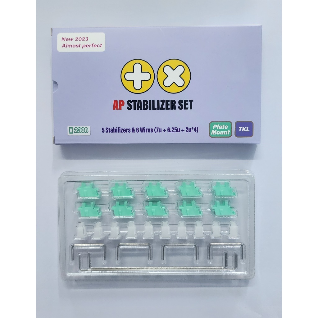 TX Stabilizers AP Plate Mounted Stabilizers For TKL Layout 7U 6.25U ...