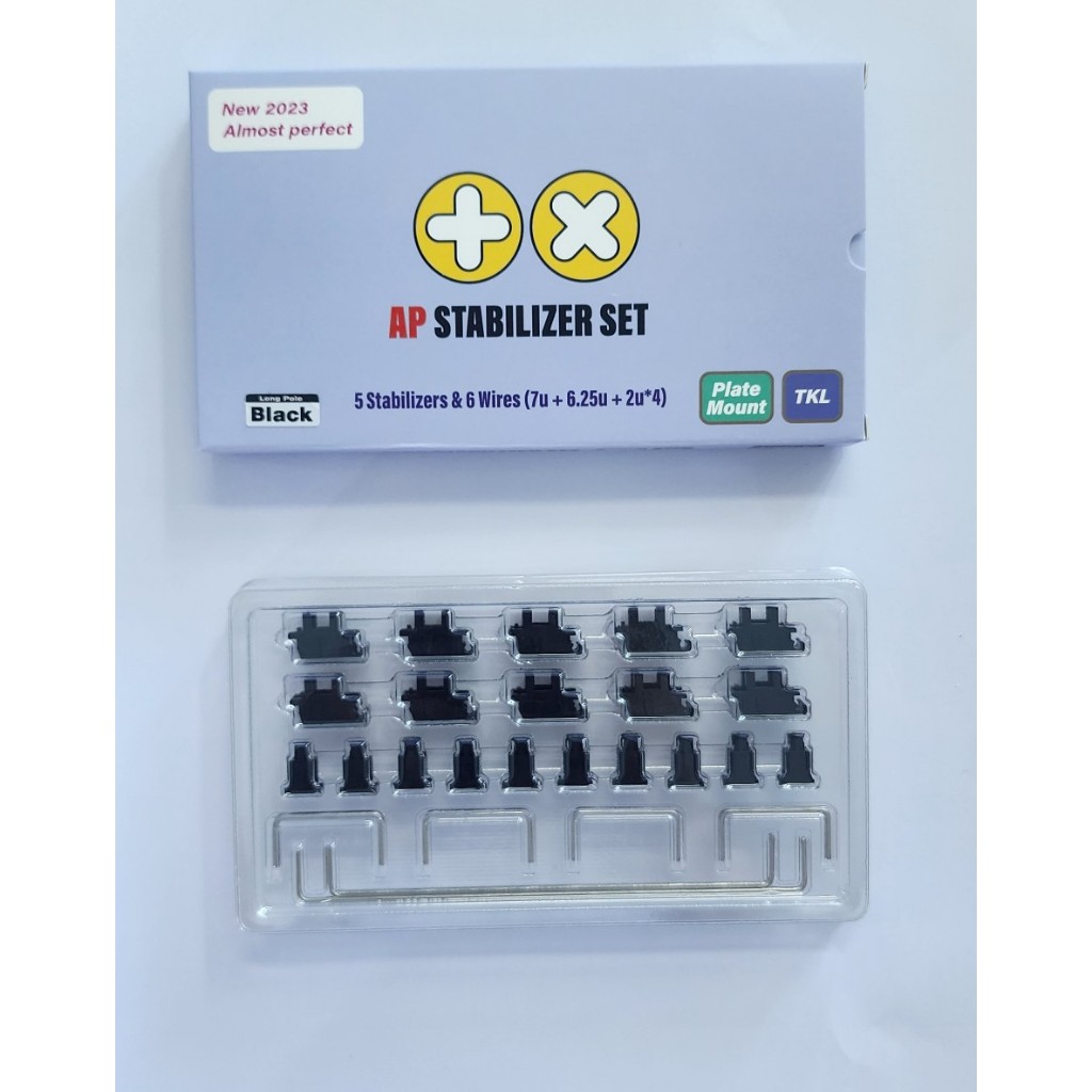 TX Stabilizers AP Plate Mounted Stabilizers For TKL Layout 7U 6.25U ...