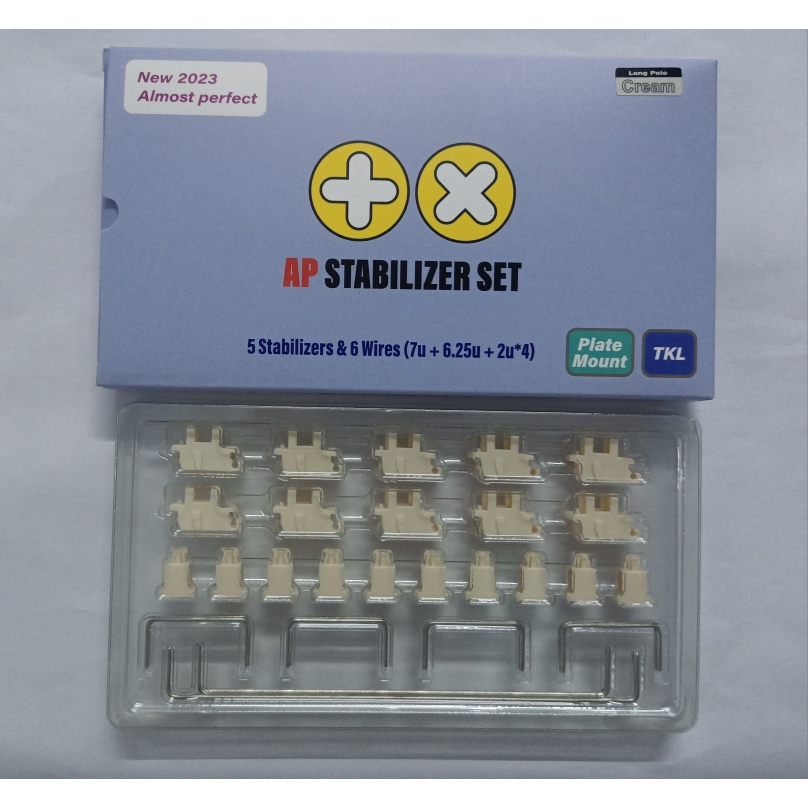 TX Stabilizers AP Plate Mounted Stabilizers For TKL Layout 7U 6.25U ...