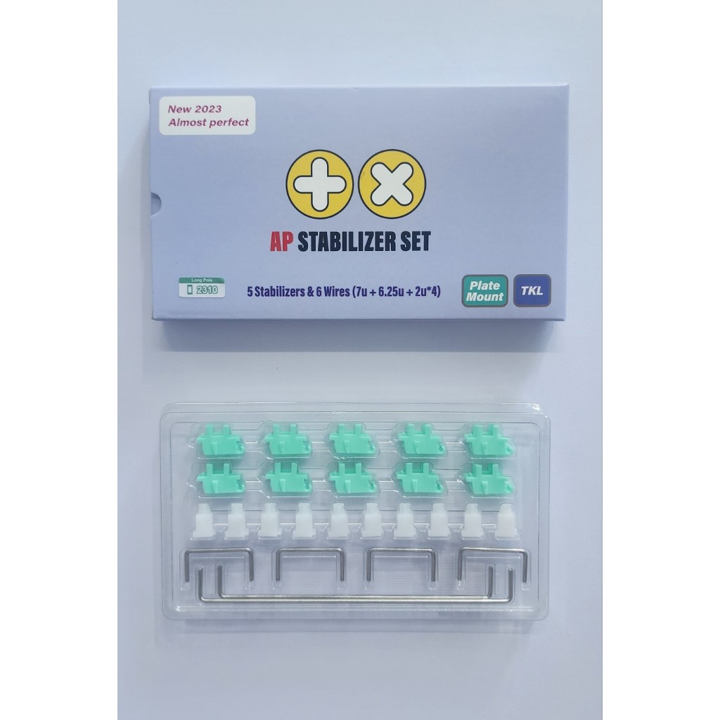 TX Stabilizers AP Plate Mounted Stabilizers For TKL Layout 7U 6.25U ...