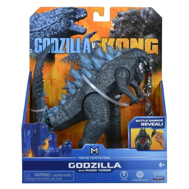 Godzilla vs. Kong 6" Godzilla w/ Radio Tower Figure | Shopee Philippines