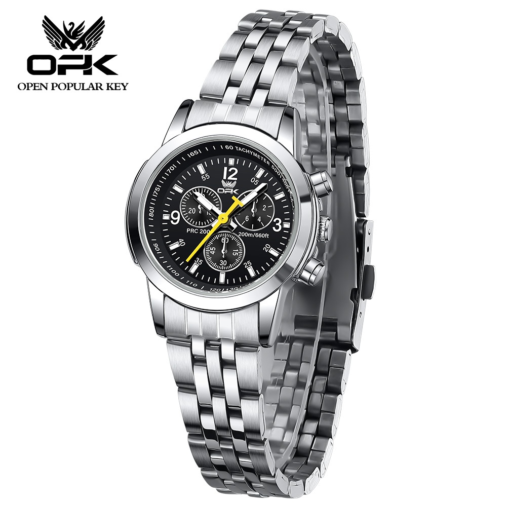 OPK Watch For Women Original Waterproof Woman Elegant Korean Stainless ...