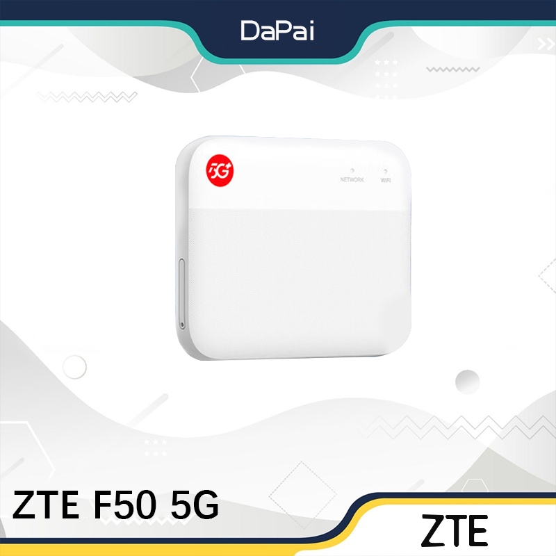 ZTE F50 5G Pocket WiFi Support SA+NSA and Sub-6GHz Frequency Band ZZM ...