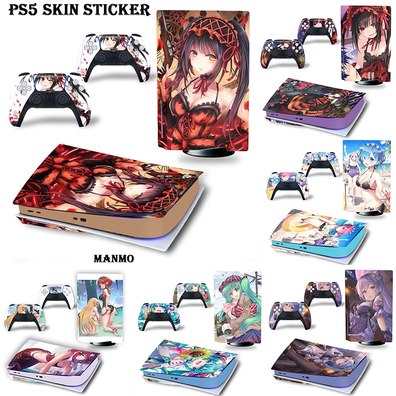 Hatsune Miku PS5 Console Skin and PS5 Controller Skins Set, PS 5 Skin ...