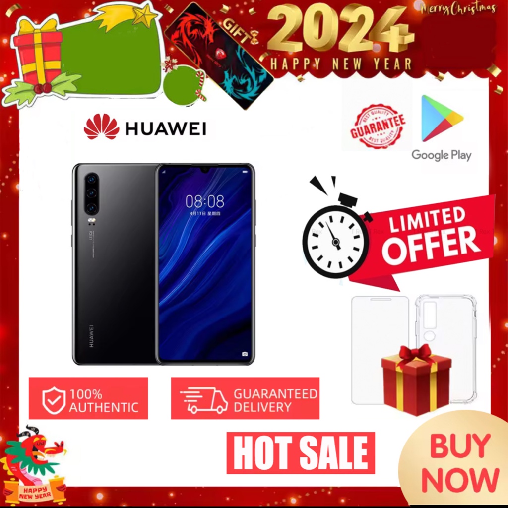 [Brand New] Original Huawei P30 Pro 8+256GB Mobile Phone 6.47'' Full ...