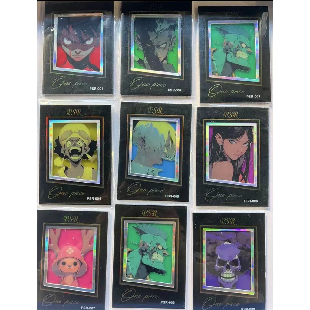 One Piece Card Anime Card Set of 9 Cards | Shopee Philippines