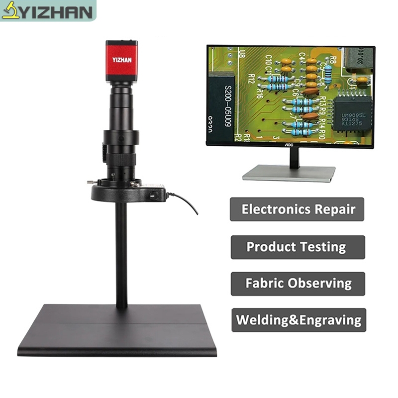 YIZHAN Microscope 1080P HDMI VGA Microscope for Cellphone Repair 130X ...