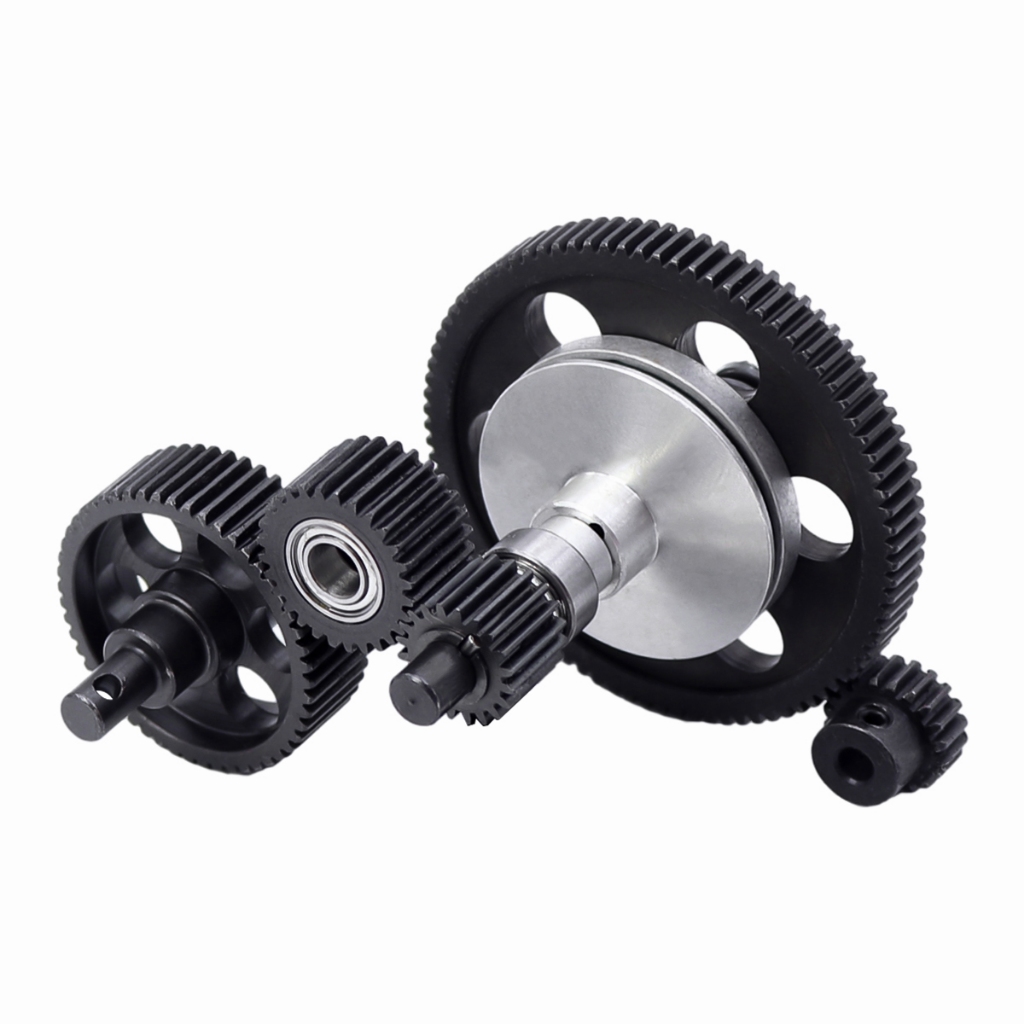 Metal Full Set Complete Gearbox Gears Transmission Gear For 1/10 RC ...