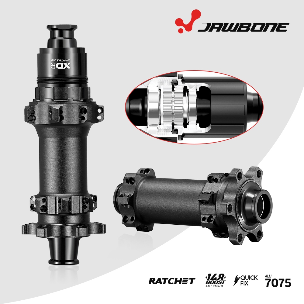Jawbone MTB Bike Hub Mountain Bike Ratchet Hubset 6 Bolts Boost 12*148 ...