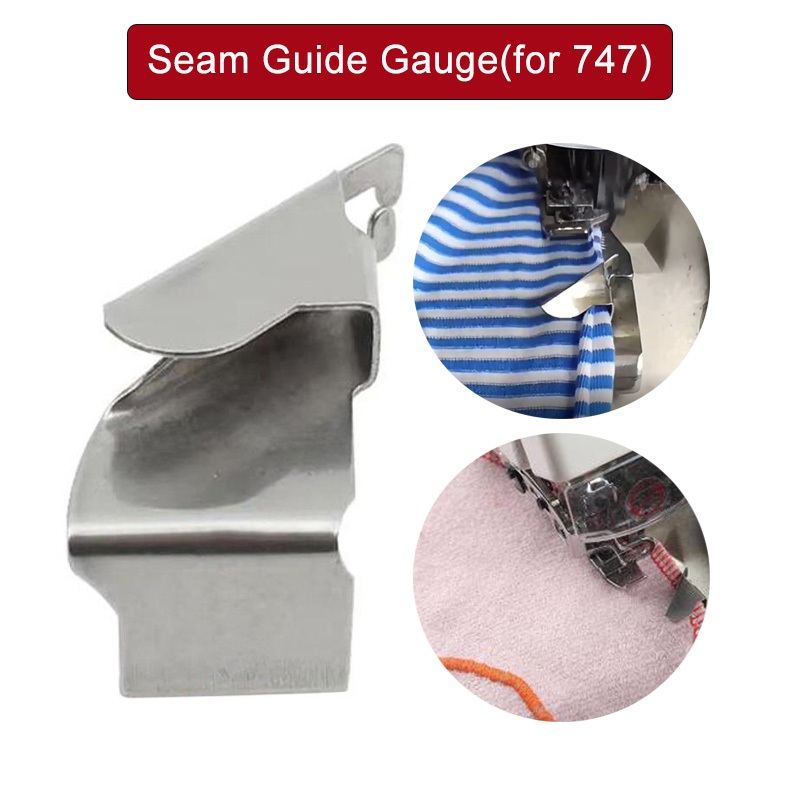 1pc For 747 edge locking machine,Seam Guide Gauge Sewing Tools Gauge ...