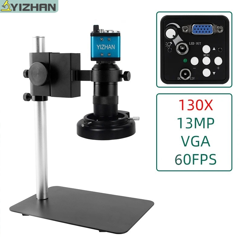 YIZHAN 1080P VGA 60FPS FULL HD Industrial Microscope C-Mount Digital ...