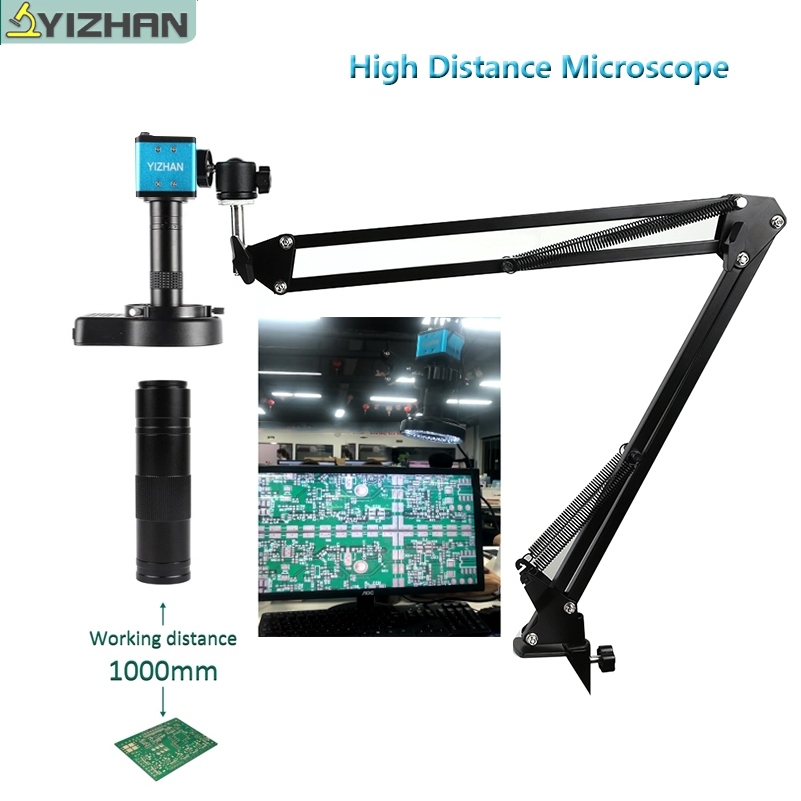 Yizhan 1080P Welding Industrial Digital Microscope 13million Pixel VGA ...