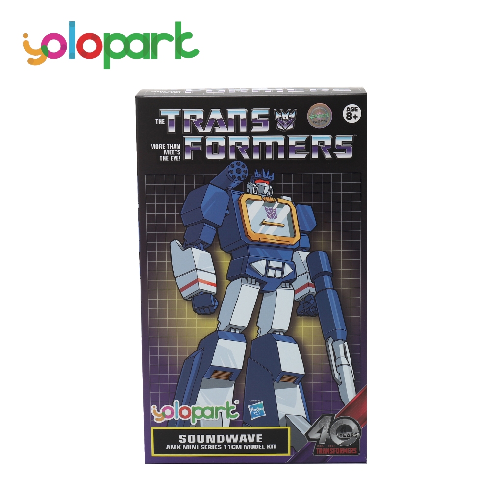 YOLOPARK AMK Mini Series Transformers G1 Soundwave 4.33 Inch Advance ...
