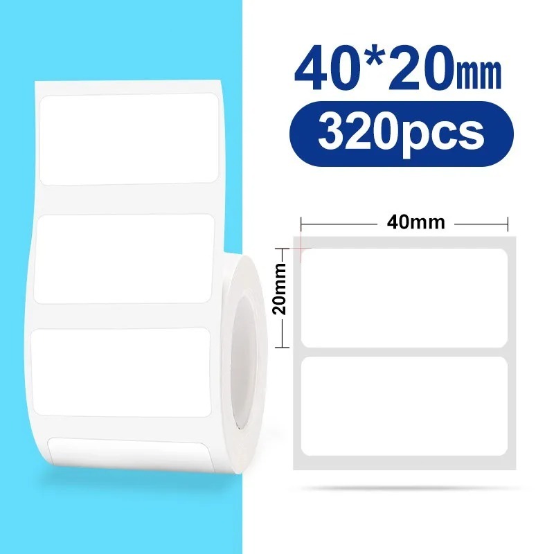 NIIMBOT B21/B1/B203/B3S Label Sticker Waterproof Paper Rolls Various Sizes Patterns, for Niimbot ...