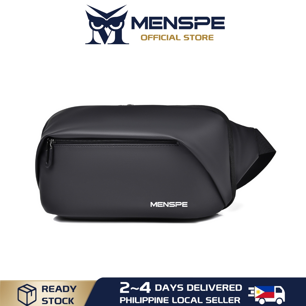 MENSPE Waist Bags Chest Bag Men Crossbody Bags Men's Fashionable Bag ...